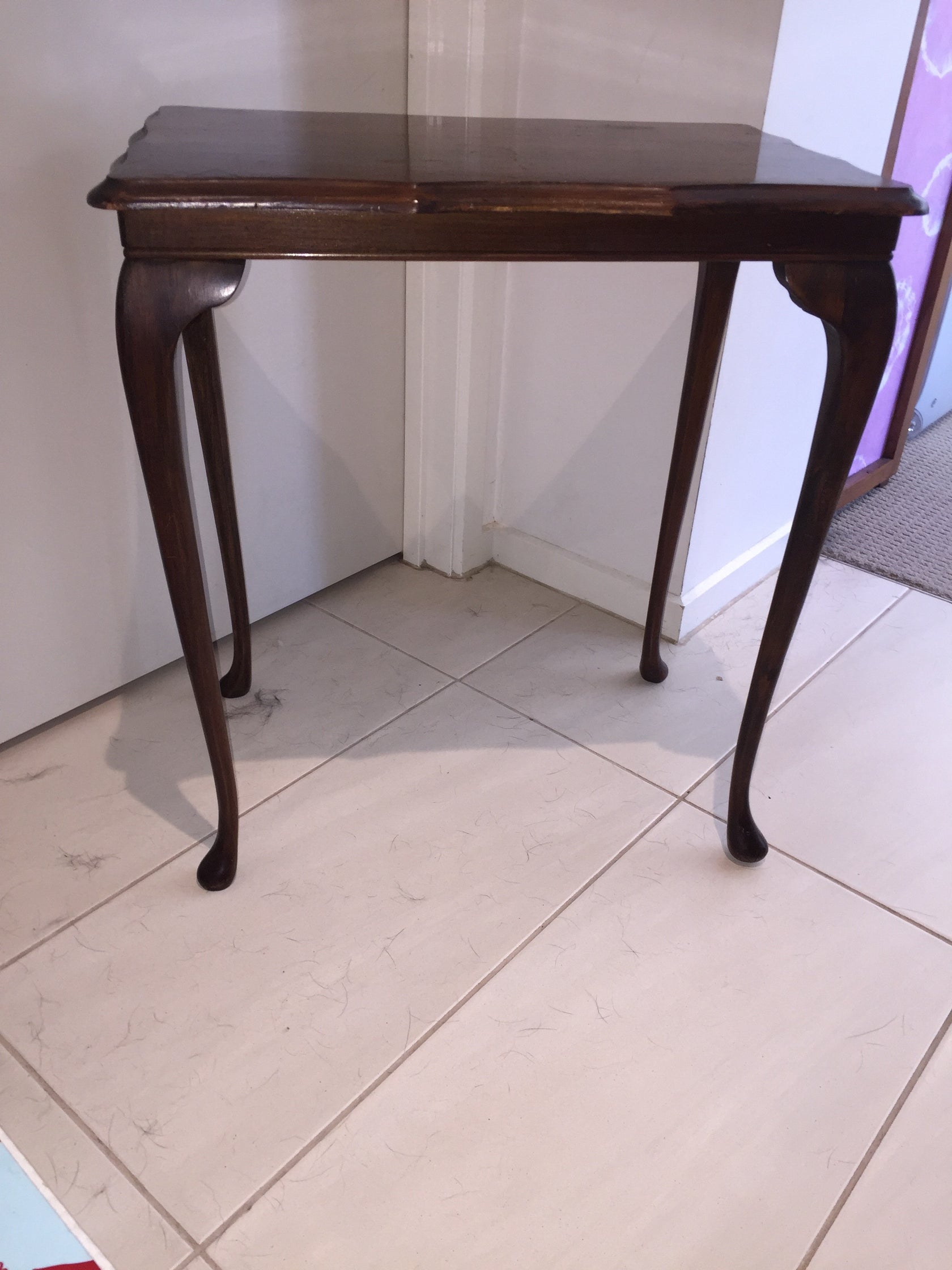 Queen Anne Occasional Table – The Painted Brush & Co.